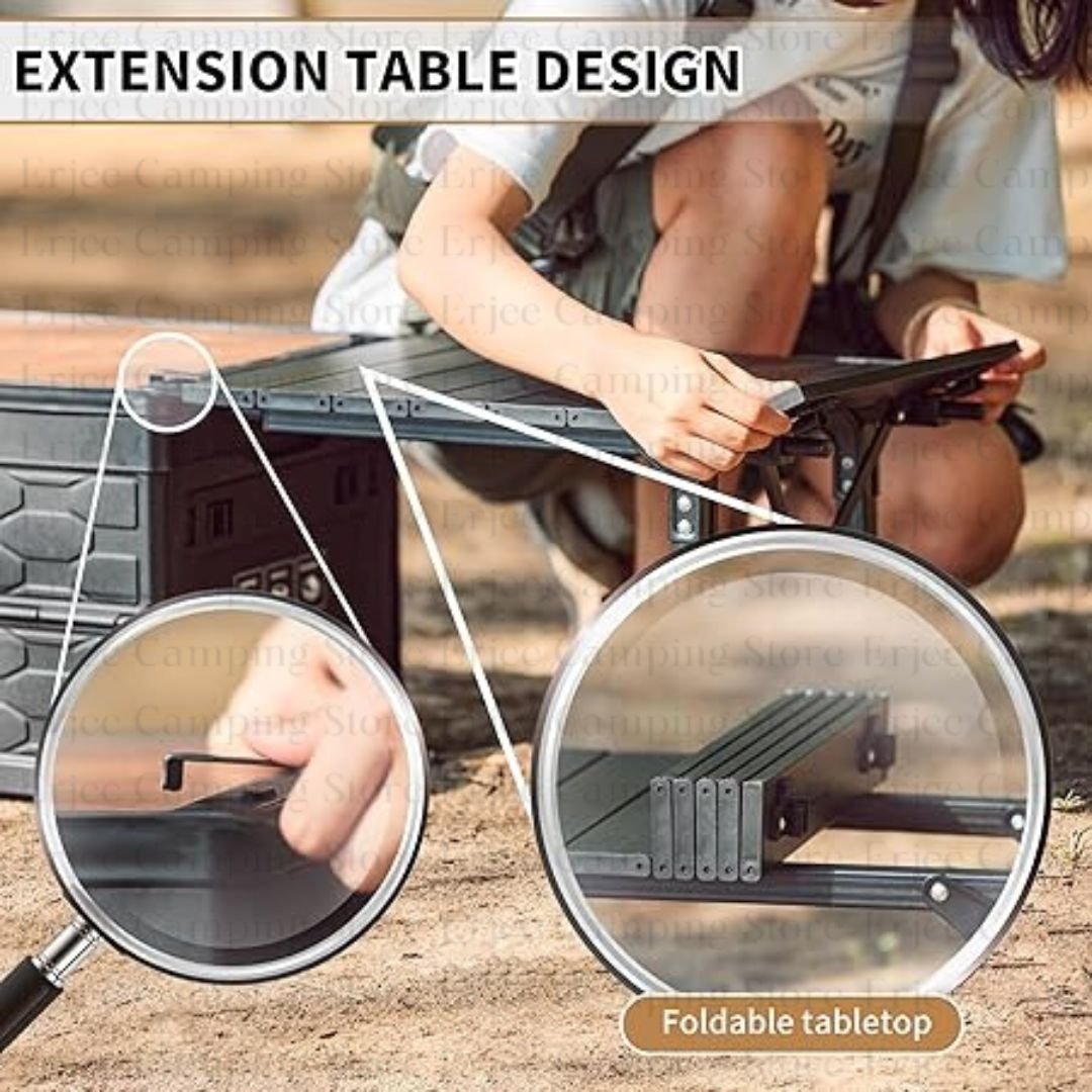 Lisapace Storage Box with Table - Erjee Camping Store